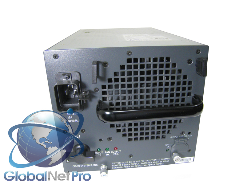CISCO WS-CAC-3000W - Catalyst 6500 3000W AC Power Supply - 3YR Warranty
