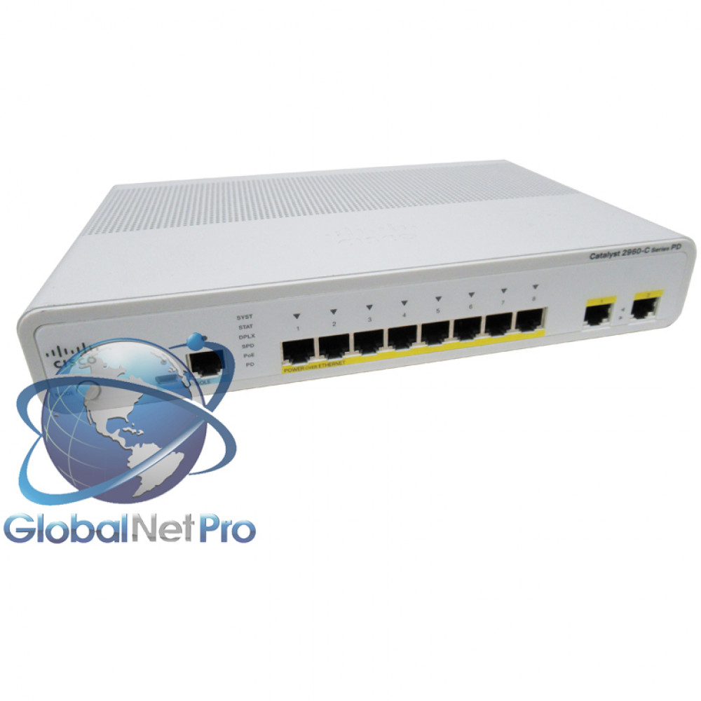 WS-C2960CPD-8PT-L - Cisco switches